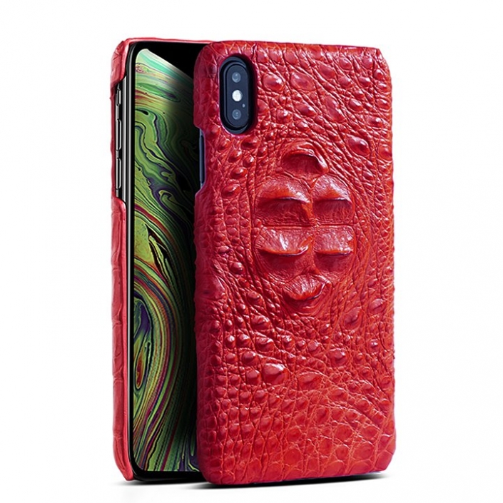 Crocodile & Alligator Leather Snap-on Case for iPhone