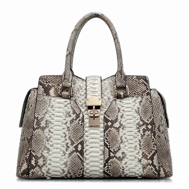 Snakeskin Bag, Snakeskin Handbag, Snakeskin Purse | OURRUO