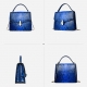Designer Python Skin Tote Bag Purse Crossbody Bag