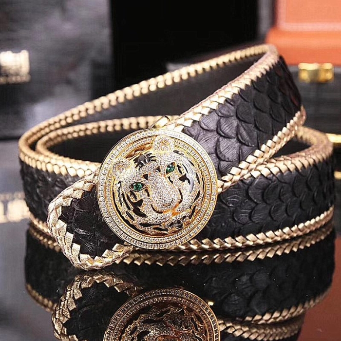 Stunning Exotic Skin Belts