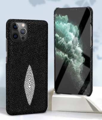 Stingray Leather iPhone 12 Pro and 12 Pro Max Cases