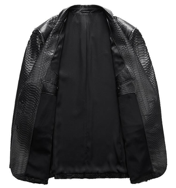 Snakeskin Blazer Python Skin Sport Coat Jacket